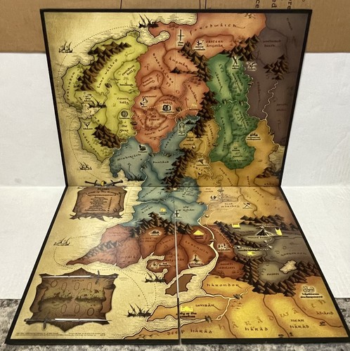 RISK Lord of the Rings Trilogy Edition Board Game 2003 Replacement ...