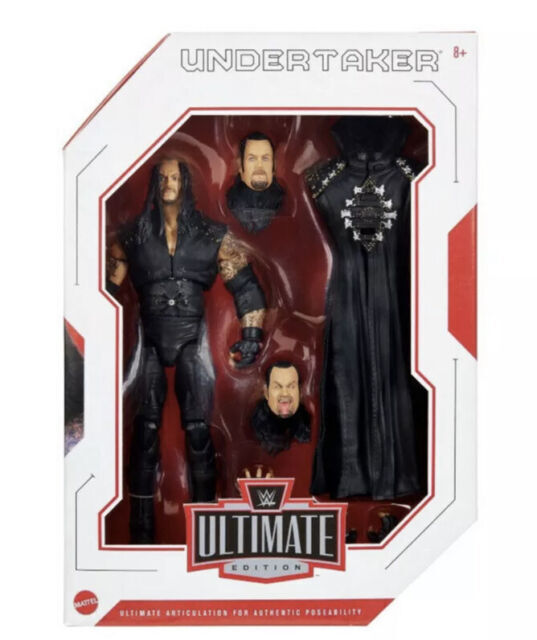 NEW MATTEL WWE ULTIMATE EDITION SERIES #11 UNDERTAKER ACTION FIGURE ...