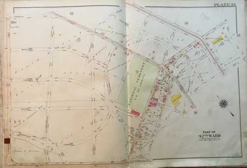 1913 WEST OAK LANE PHILADELPHIA, PENNSYLVANIA NATIONAL CEMETERY ATLAS ...