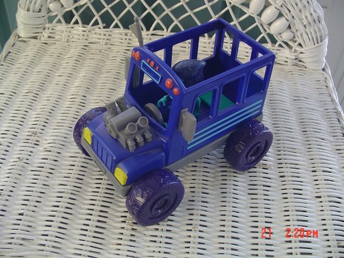 PJ Masks Night Ninja Bus Vehicle & Figure Playset Blue RARE - Car Truck ...