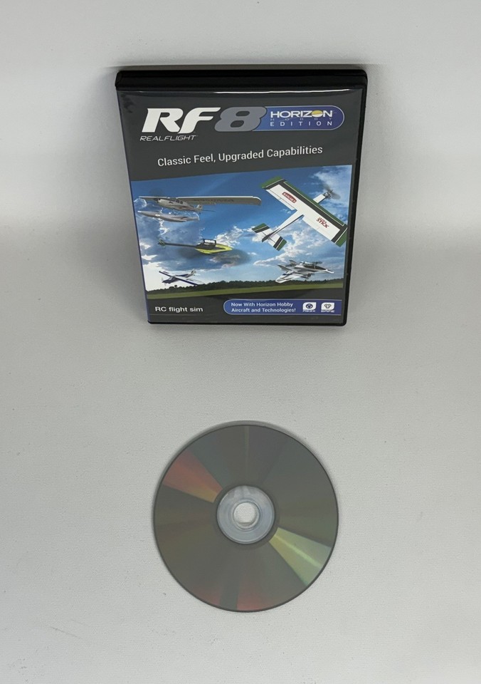 Flight Simulator RF8 Horizon Edition Realflight RC Flight Sim DVD ROM ...