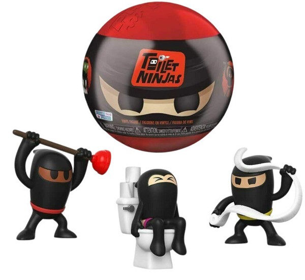 Funko Paka Paka: Toilet Ninja - Toilet Paper Ninja Vinyl Figure for ...