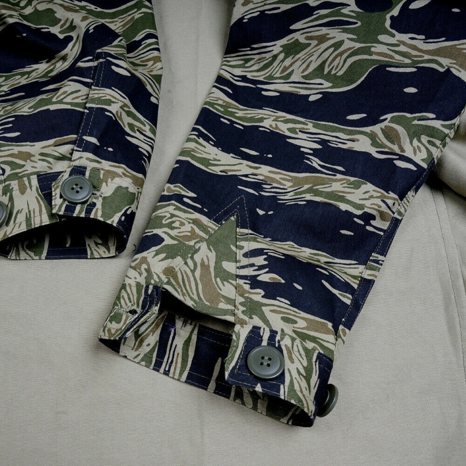 WW2 U.S Vietnam Army TCU tiger pattern tiger spot camouflage jacket ...