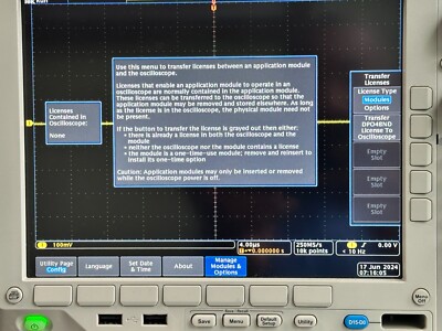 2x Tektronix DPO4BND Application Module Bundle DPO4000B MSO4000B ...