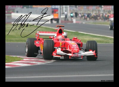 Michael Schumacher Autograph Signed & Framed Photo | eBay UK