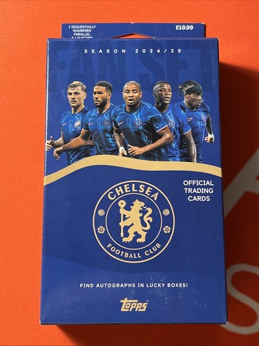 2024-2025 Topps Chelsea FC EPL Team Fan Set 🔥 AUTO Possible! 🔥 1 ...
