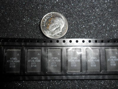 AT28LV64B-20TI AT28LV64B EEPROM 64Kbit 200NS 28-PIN TSOP ATMEL (2 PER ...