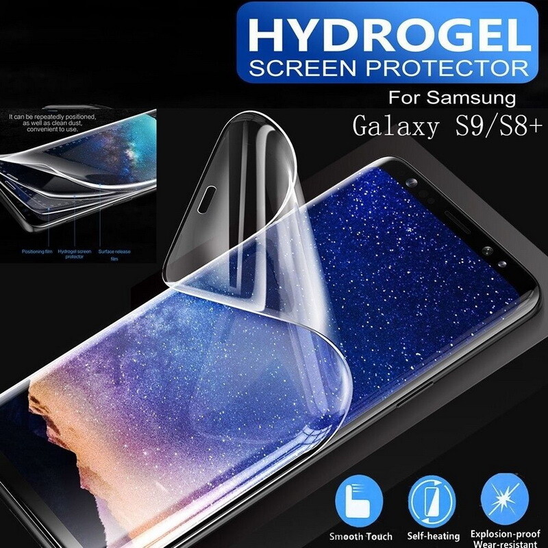 10D Soft Hydrogel Clear Full Coverage Screen Protector Gel Film For ...