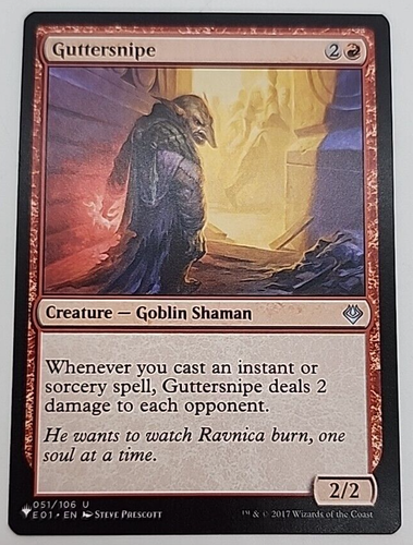 Guttersnipe 051/106 The List Magic The Gathering MTG | eBay
