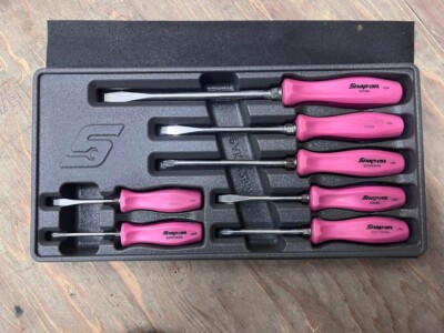 Snap-on Driver Set 7 Pink NEW JP Unused | eBay