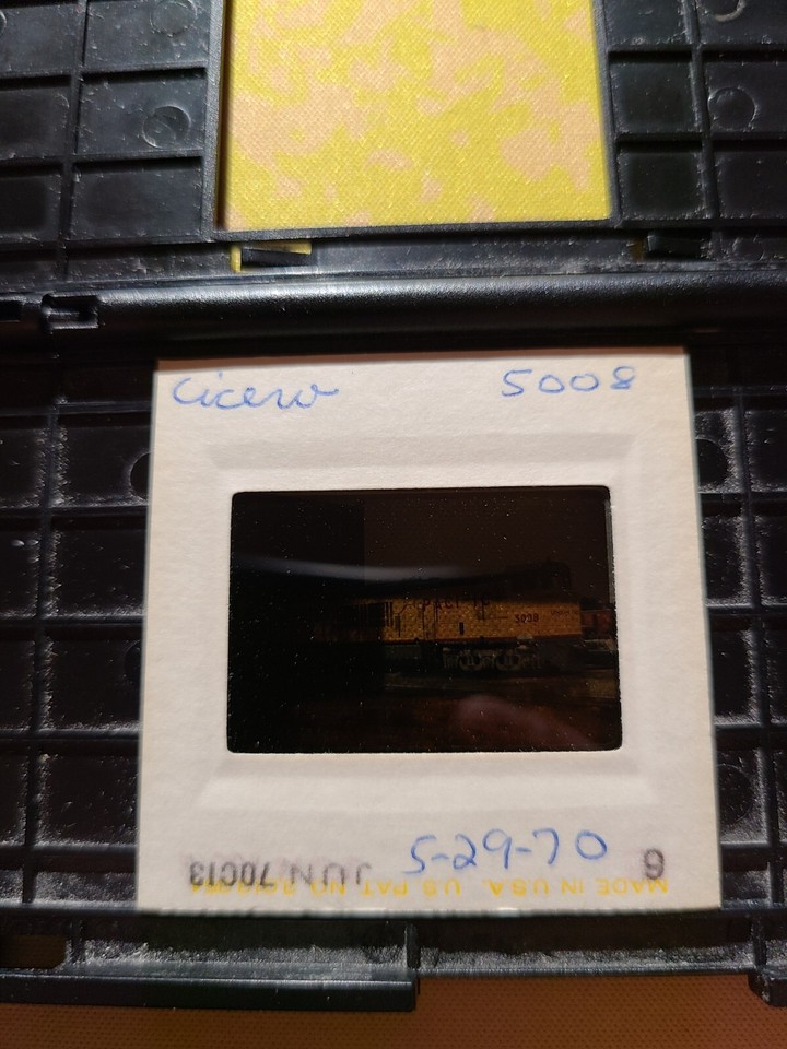 Original Slide UP Union Pacific 6153 EMD GP50 Houston TEX 5-93 | eBay