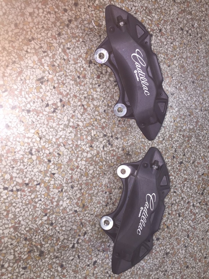 2013+ Cadillac ATS 4 Piston Brembo Front Brake Calipers w/pin kit ...
