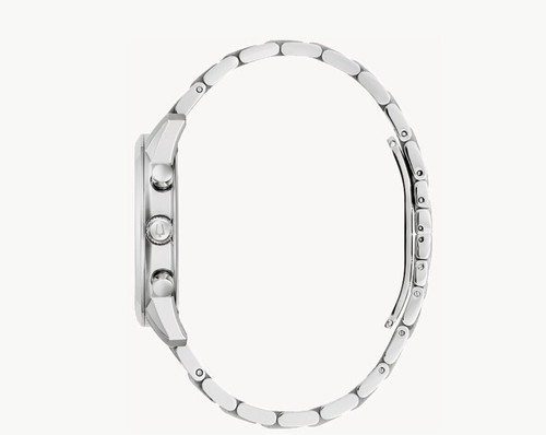 Bulova Men's Classic Quartz Chronograph Silver Stainless Steel Watch ...