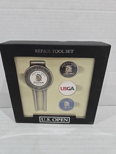 2018 US Open Shinnecock Hills Golf Divot Tool Set NEW USGA | eBay