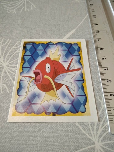 TOPPS Pokemon Nintendo 1999 Merlin sticker # 129 Magicarpe / Magikarp ...