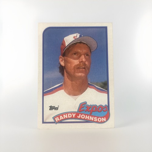 ROOKIE CARD- 1989 Topps - #647 Randy Johnson (RC) | eBay