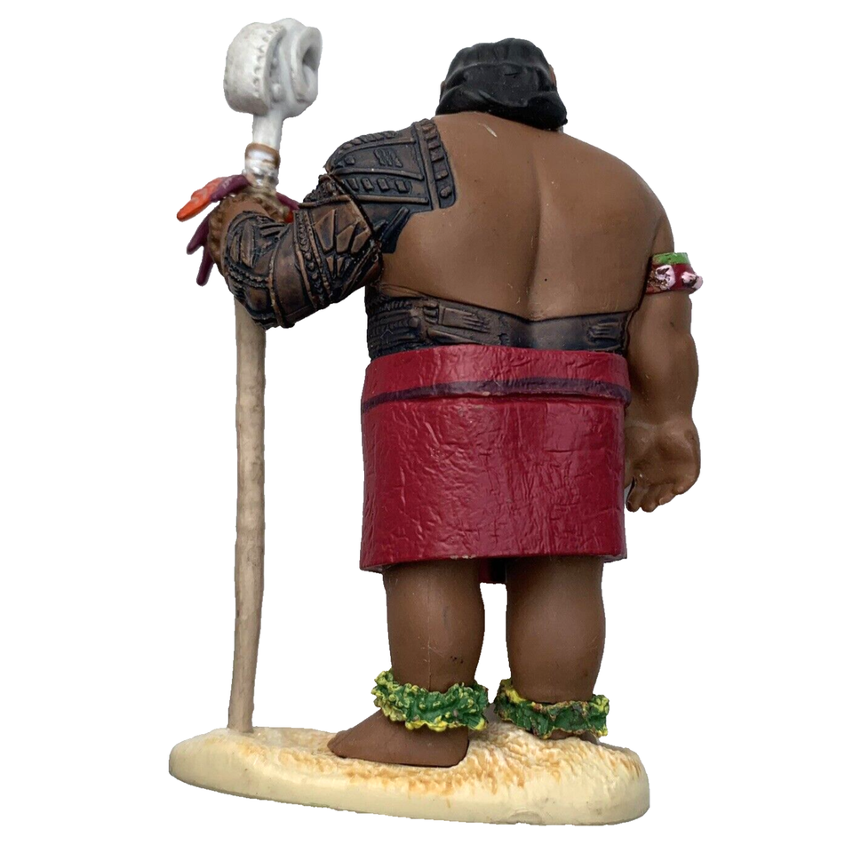 Disney's Moana Chief Tui 3.5" Figure Disney Figurine Moana's Dad Cake ...