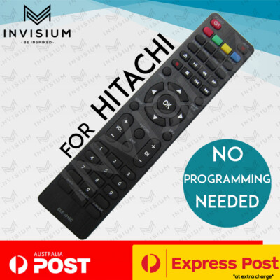 Replacement TV Remote Control for Hitachi CLE-1018C CLE-1022 CLE-1020 ...