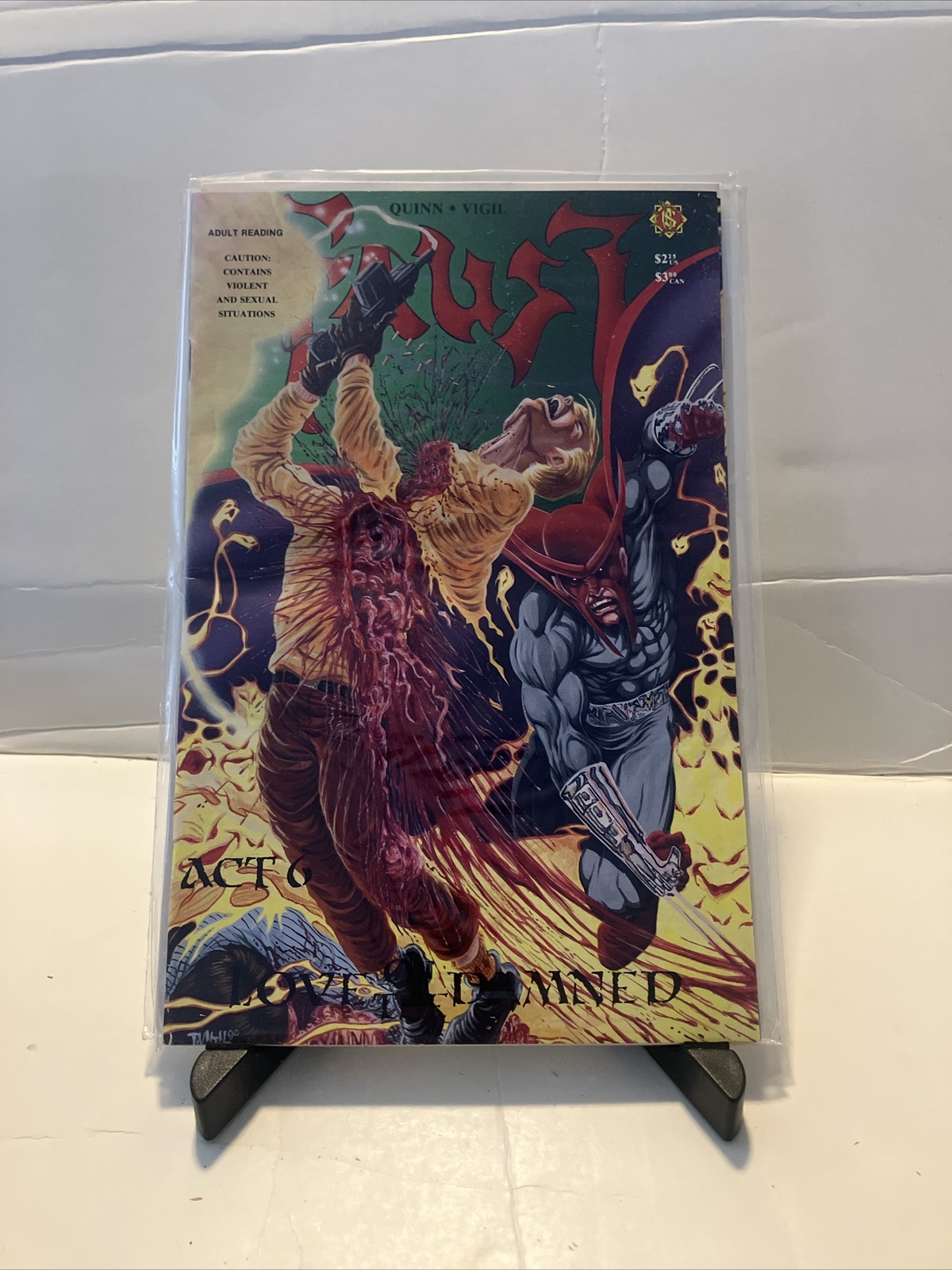 FAUST ACT 6 VOLUME 1 LOVE OF THE DAMNED 1990 Tim Vigil | eBay