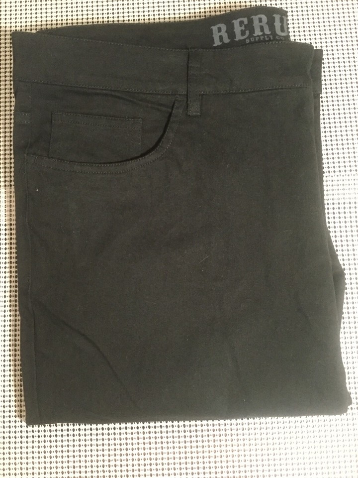 Men’s RERUN supply co. brand w38x32L black jeans | eBay