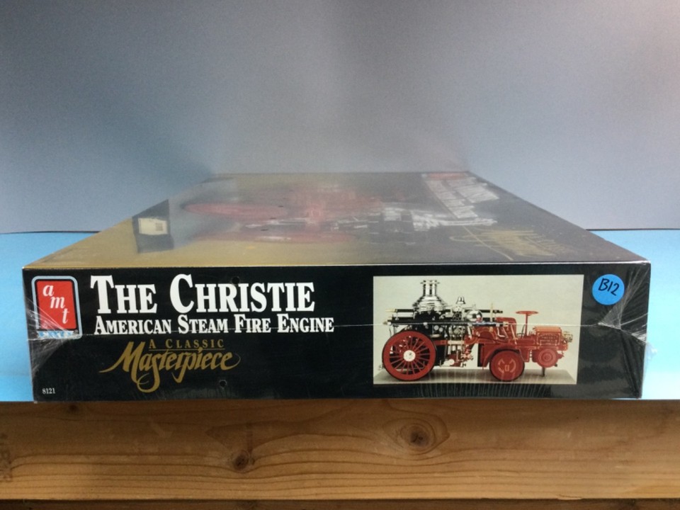 VTG Christie American Steam Fire Engine Scale 1/12 Model Kit [ERTL 1992 ...