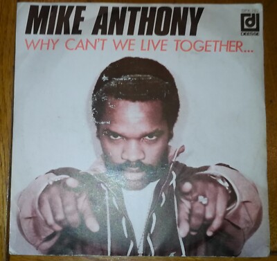 MIKE ANTHONY - WHY CAN'T WEE LIVE TOGETHER ( DISQUE 45 TOURS ) - V27 ...