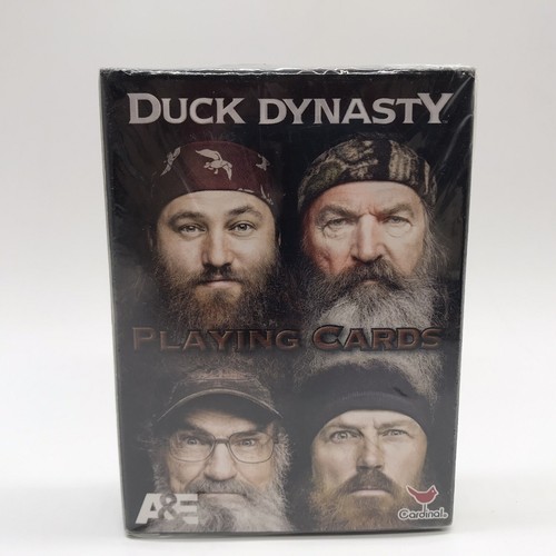 Duck Dynasty A&E Duck Commander Playing Cards Full Deck NEW Cardinal Co ...