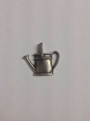 Watering Can RS197 Made from Solid Fine English Pewter Pin Lapel badge ...
