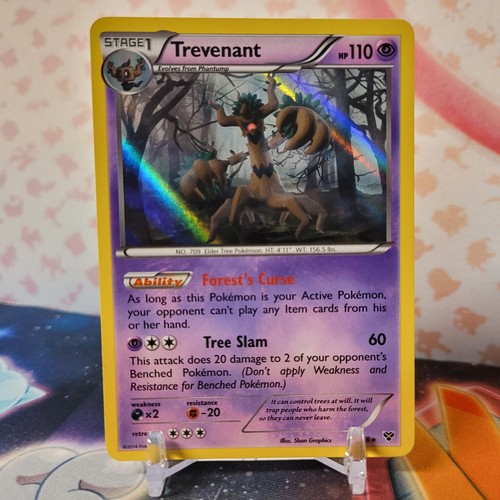 Pokemon Trevenant 55/146 XY Holo Rare Card - LP | eBay