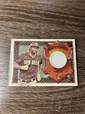 2022 TOPPS ALLEN & GINTER ERIC HOSMER RELIC JERSEY San Diego Padres # ...