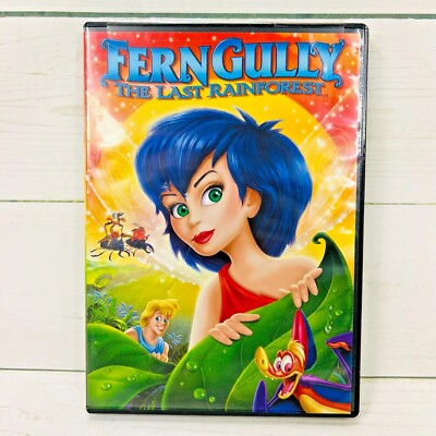 FernGully The Last Rainforest DVD Robin Williams 1992 Childrens Movie ...