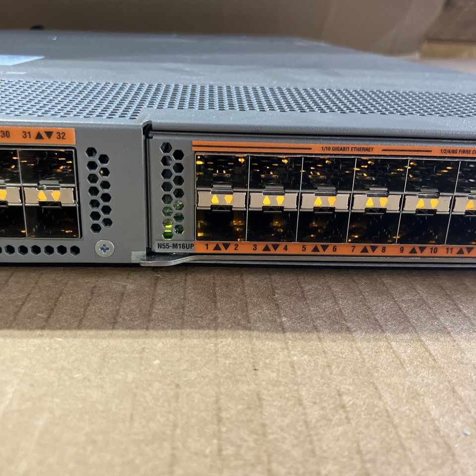 Cisco Nexus N5K-C5548UP 32P 10GbE SFP+ Fibre Channel Switch N5K-C5548UP ...
