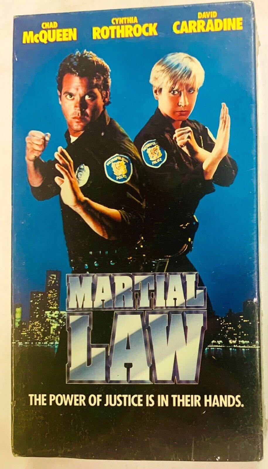 Martial Law Vhs 1991 Cynthia Rothrock Chad Mcqueen New Sealed Rare