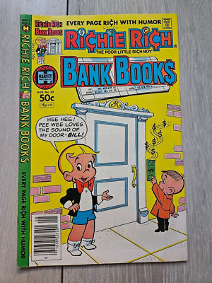 Richie Rich Bank Books #53 Harvey Comics Mid Grade 1980 | eBay