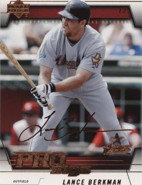 2005 Upper Deck Pro Sigs - Lance Berkman #37 for sale online | eBay