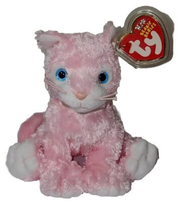 Ty Beanie Baby - CARNATION the Cat (6 Inch) NEW MWMTs Stuffed Animal ...