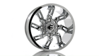 Set 4 20" Fuel D746 Lockdown 20x10 8x170 Chrome Wheels -18mm Lifted ...