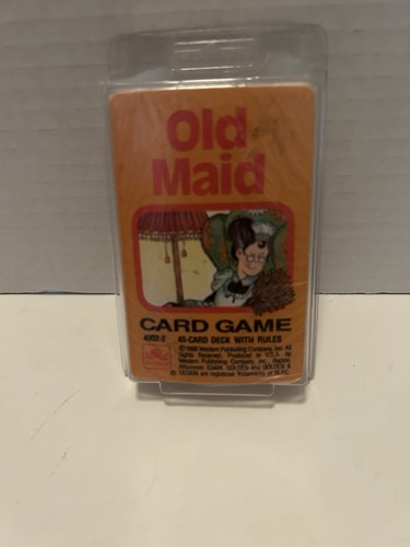 Vintage 1988 Golden Old Maid Card Game ~ Factory Sealed. Collectible ...