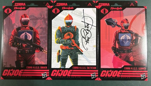 GI Joe Classified Haslab HISS Tank Driver, Tactician & Gunner 99 100 ...
