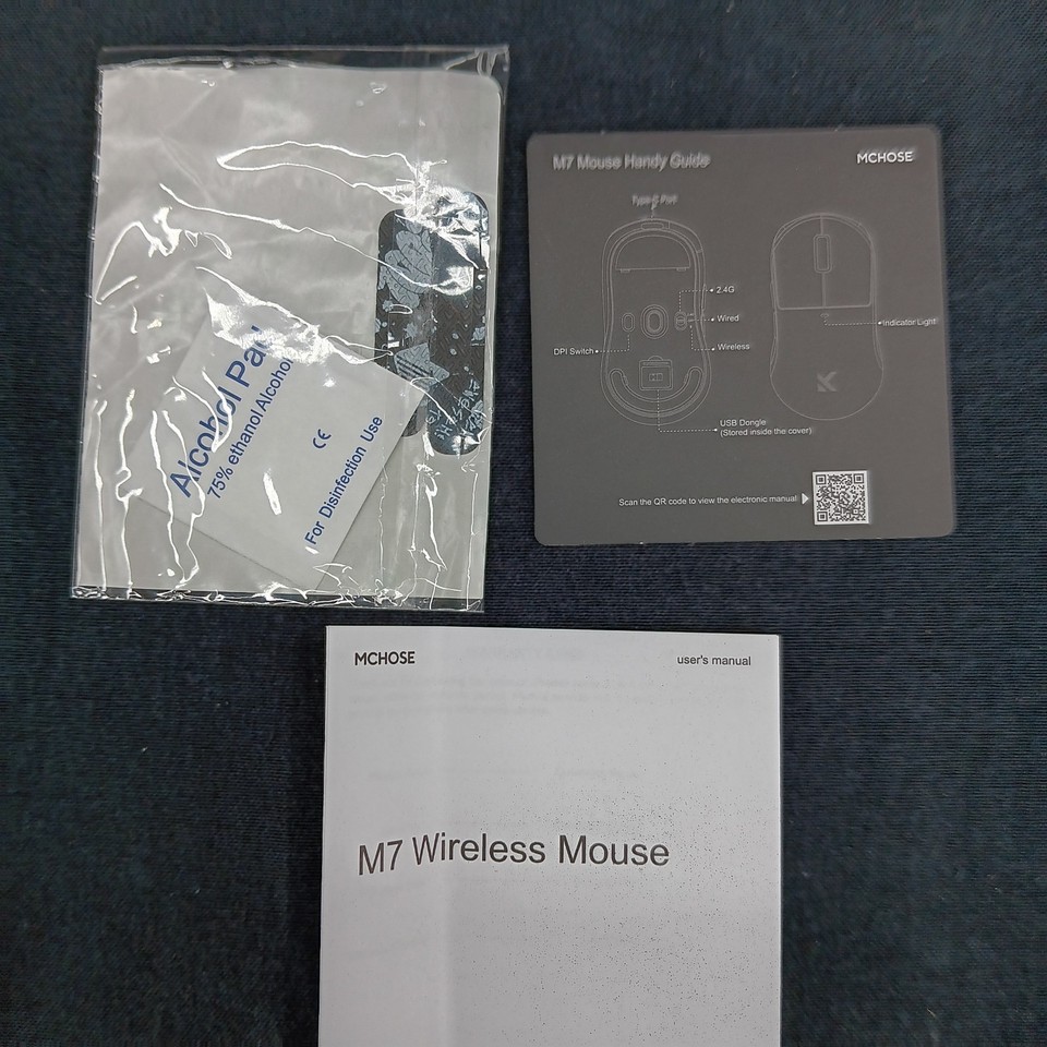 MCHOSE M7 Ultra Wireless Gaming Mouse, 8K Polling, 53g Lightweight ...