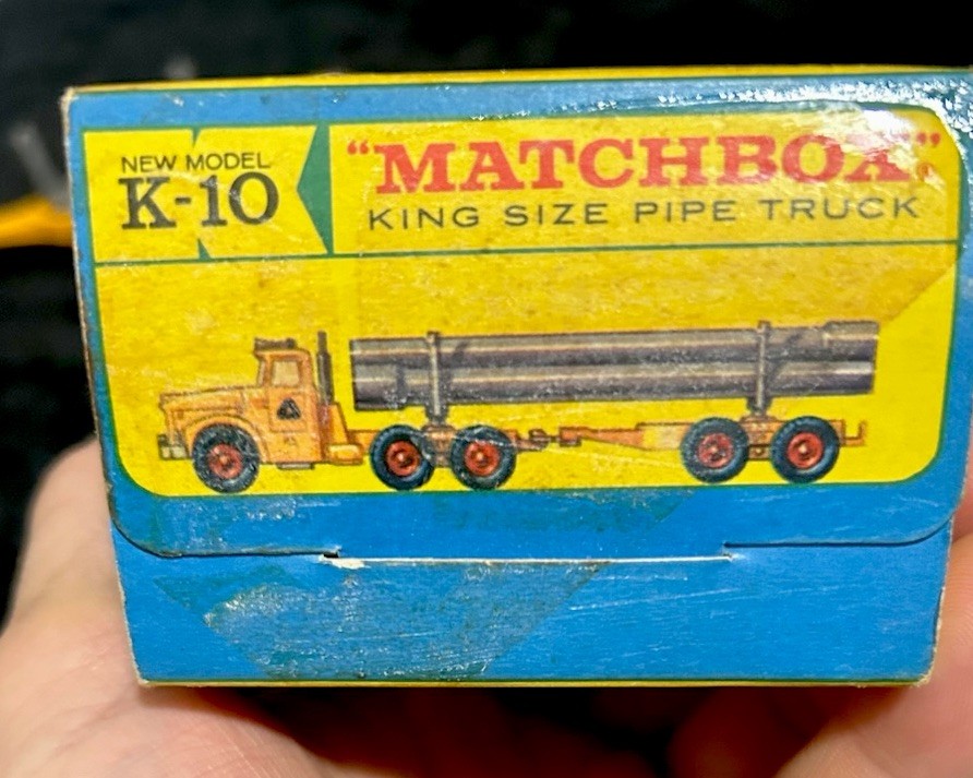 Matchbox Lesney King Size 1967 K10/19 Scammell Pipe Truck Vintage With ...