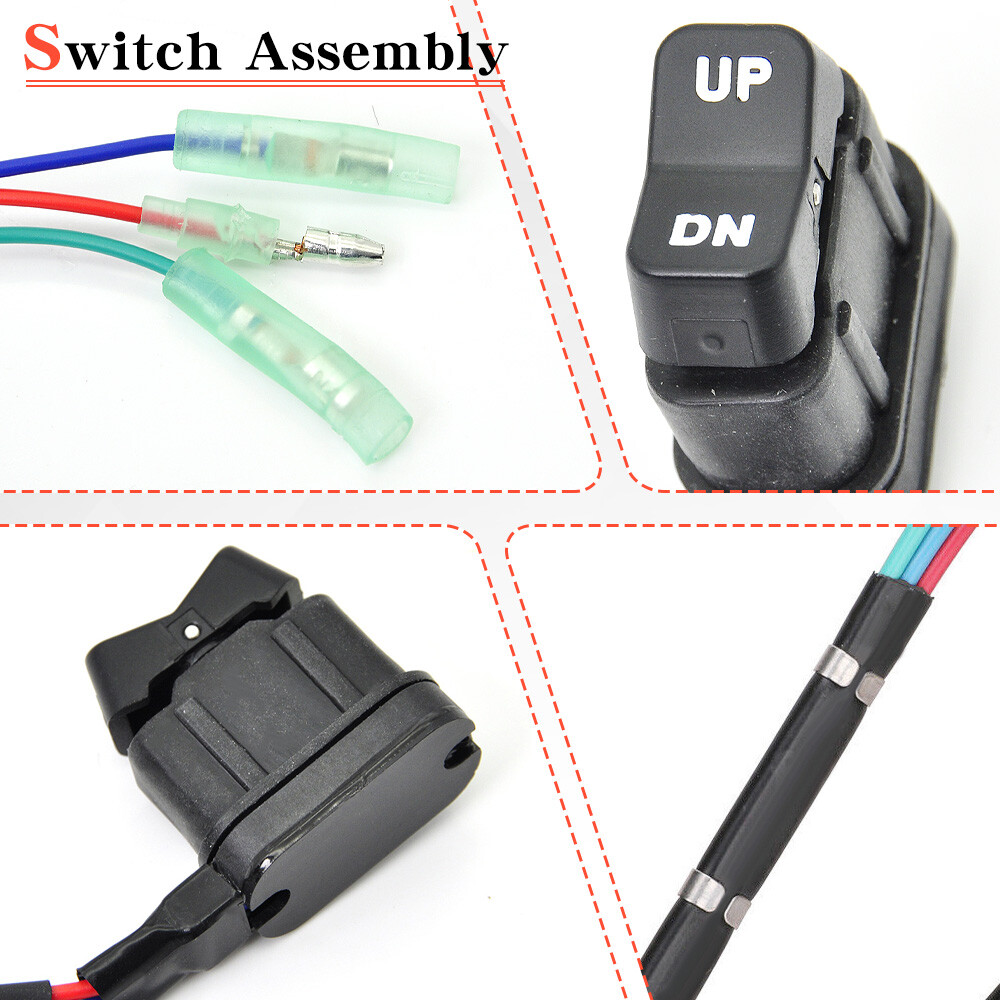 Remote Control Tilt Trim Switch For Mercury Mariner 87-18286A43 87 ...