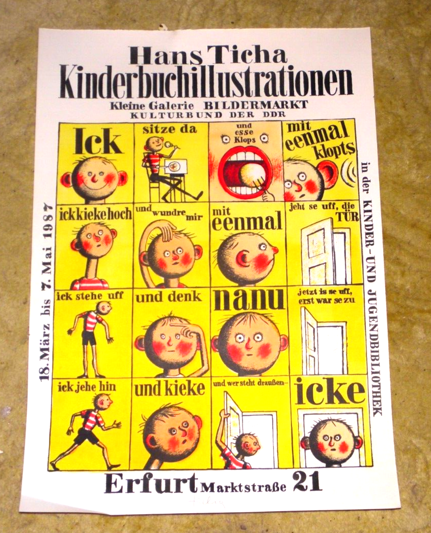 Cartel De Biblioteca Vintage