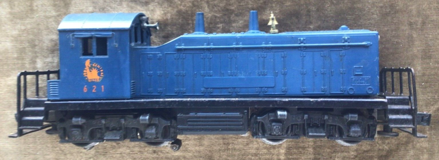 1956 - 1957 Lionel Jersey Central NW-2 Diesel Switcher #621 B O Gauge ...