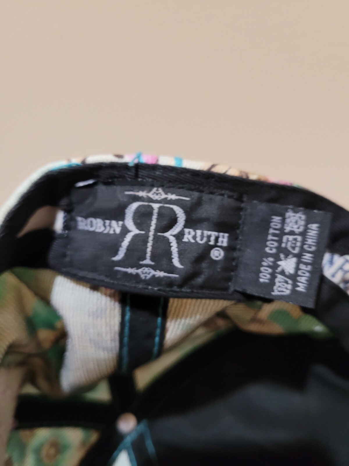 Robin Ruth Myrtle Beach Womens Baseball Hat Floral Embroided Snapback ...