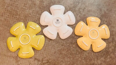 Set of 3 LNT Home Flower Plates | eBay