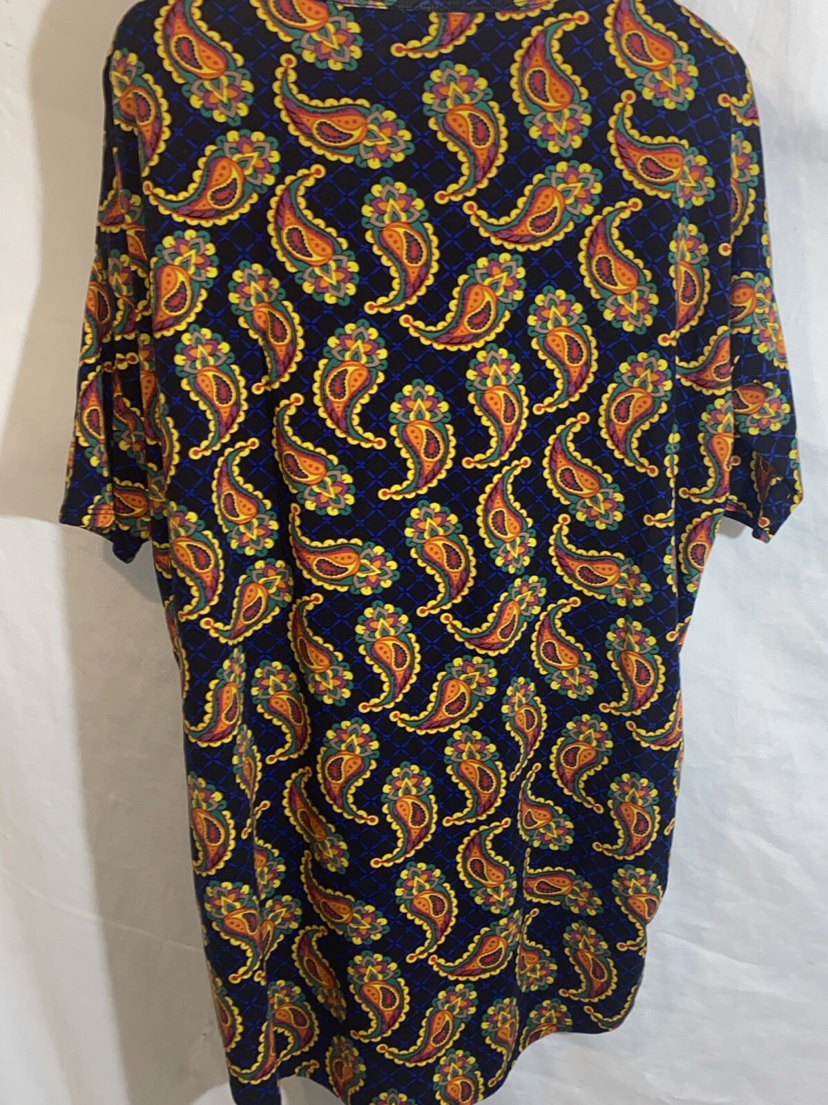 LuLaRoe women’s paisley tunic size large colorful rainbow floral Rare ...
