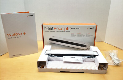 NEAT Receipts Mobile Scanner + Digital Filing System for MAC Model 322 ...