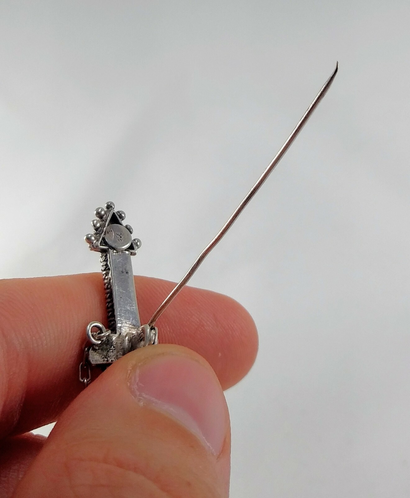 Vintage Alioto Adriana Scimitar Sword Filigree 800 Si… - Gem