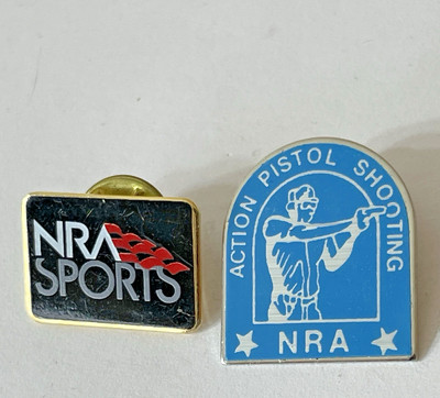 NRA Sports National Rifle Association Action Pistol PINs NEW RARE Lot ...